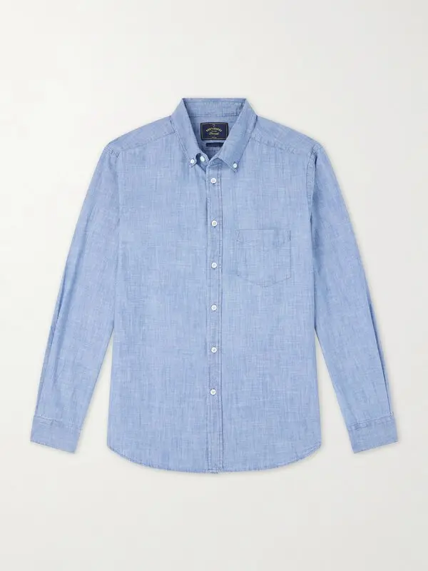 Portuguese Flannel Cotton-chambray Shirt