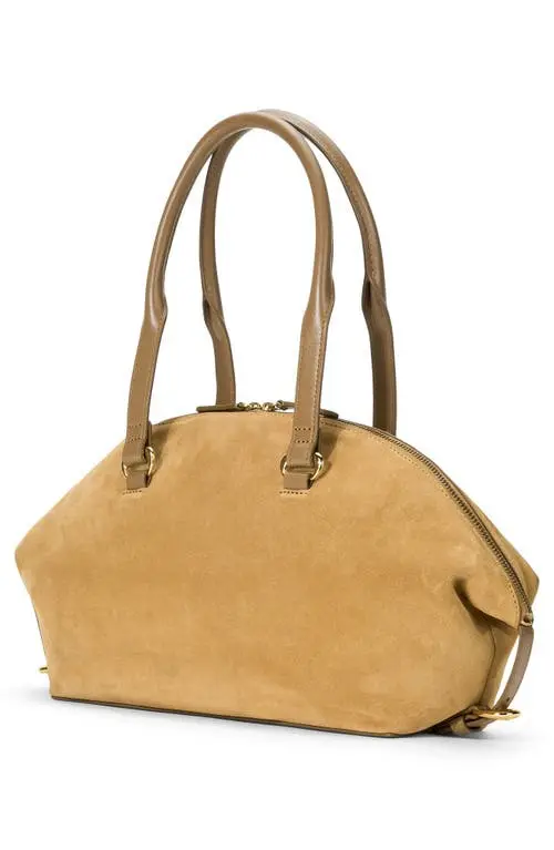 Staud Hester Suede Shoulder Bag - Hazel