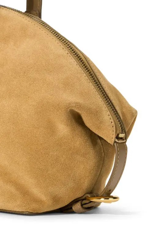 Staud Hester Suede Shoulder Bag - Hazel