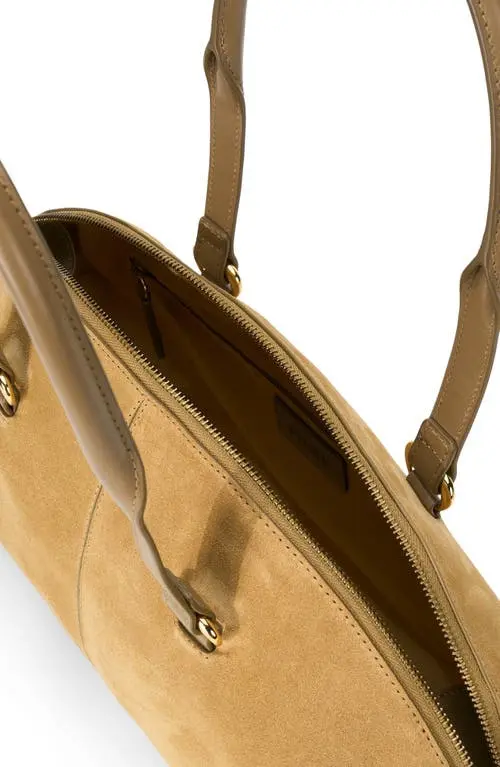 Staud Hester Suede Shoulder Bag - Hazel
