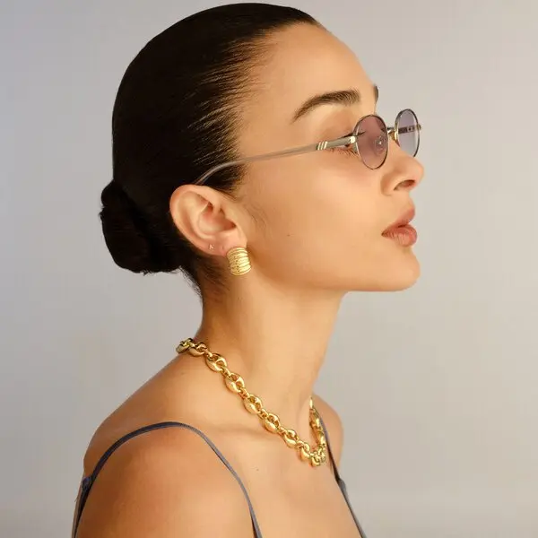 Le Specs Icicle Sunglasses - Silver Smoke