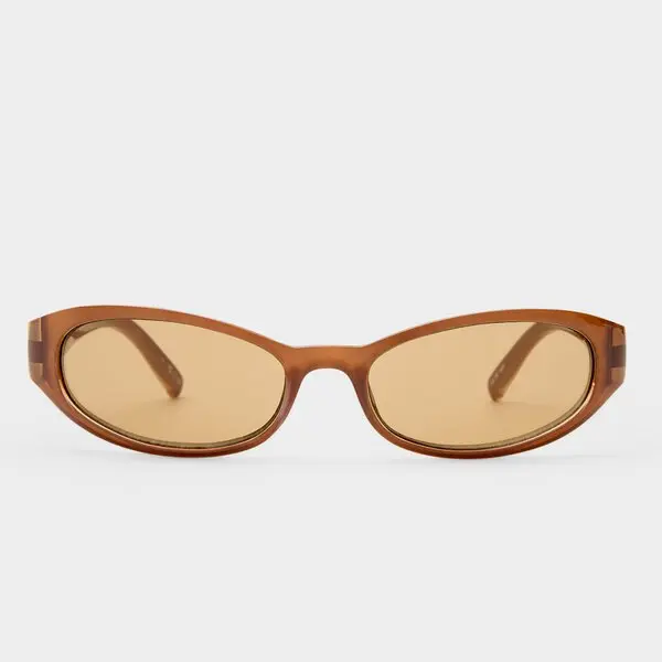 Le Specs Popalicious Sunglasses - Pearl Caramel