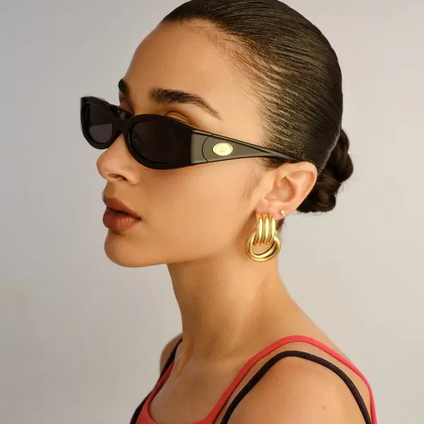 Le Specs Glaciem Sunglasses - Black