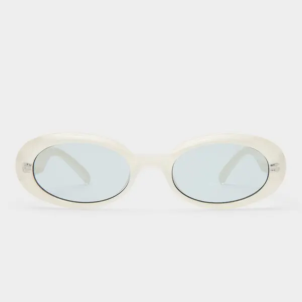 Le Specs Work It Sunglasses - Vanilla Pearl