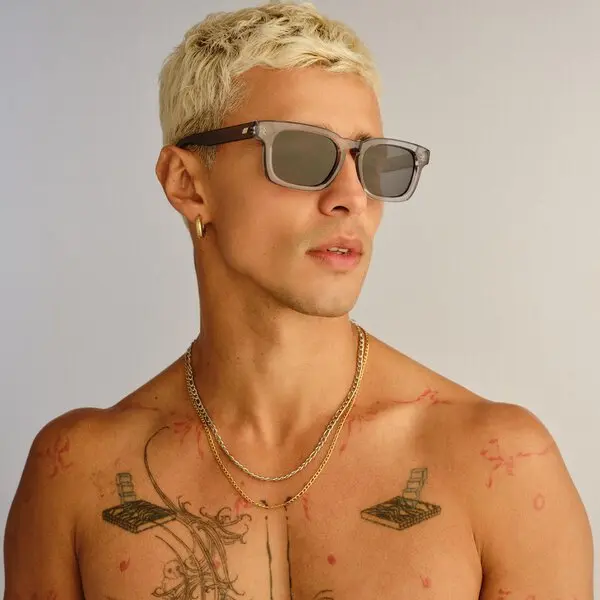 Le Specs Iceberg Sunglasses - Pewter