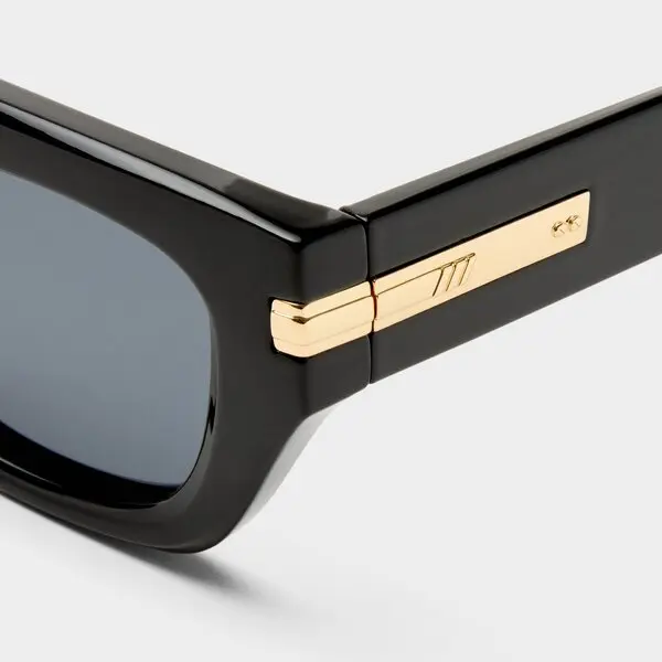Le Specs Cubito + | Polarized Sunglasses - Black