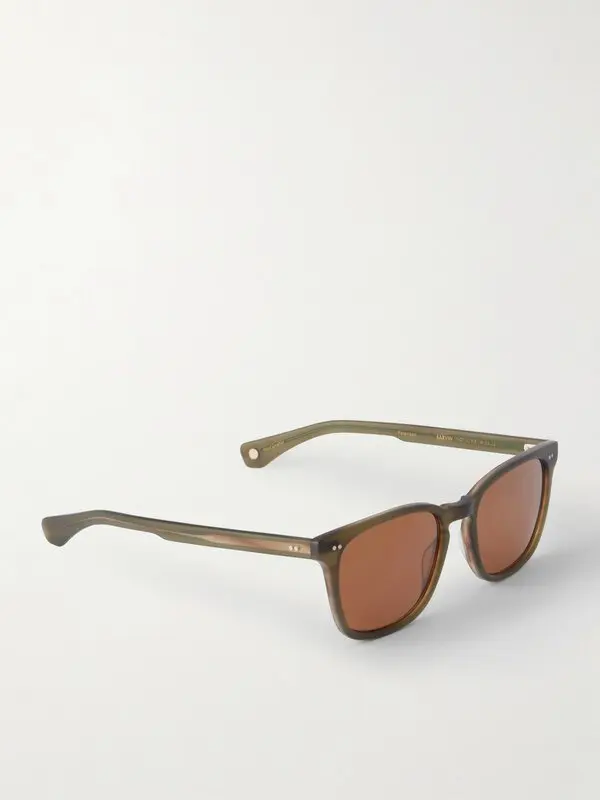 Garrett Leight Earvin Square-frame Sunglasses