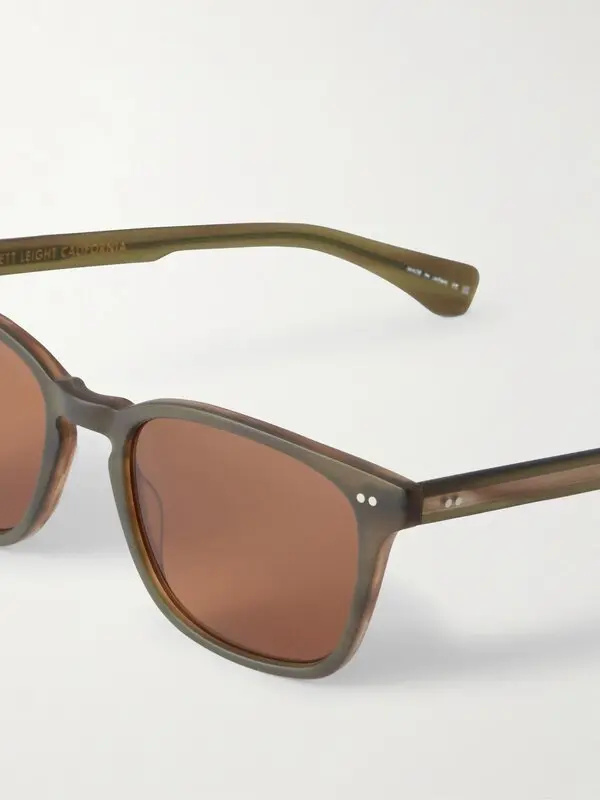 Garrett Leight Earvin Square-frame Sunglasses