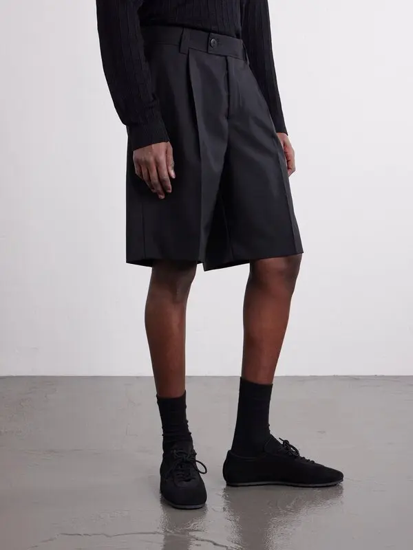 MFPEN Wide-leg Wool Shorts