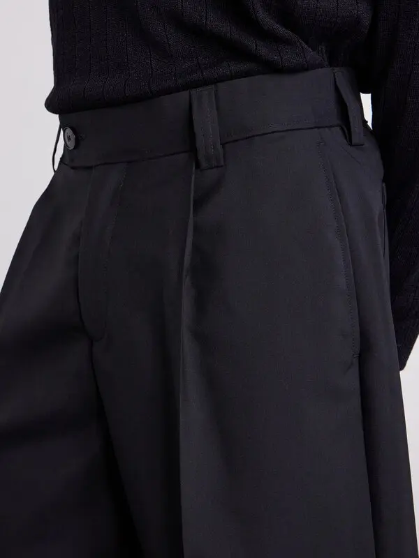 MFPEN Wide-leg Wool Shorts