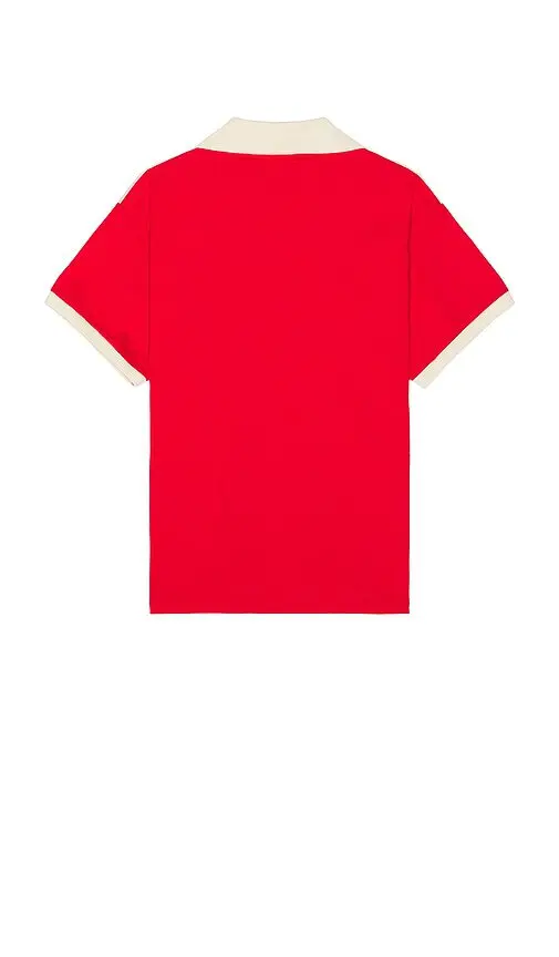 FOUND Goji Collar Print Jersey