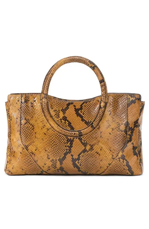 Staud Mini Maude Embossed Leather Satchel - Snake