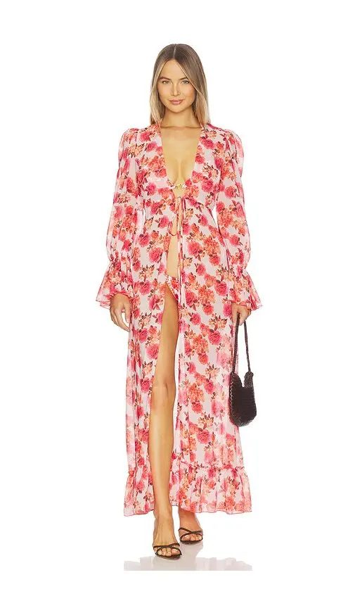 BANANHOT Berta Cover Up - Romantic Flowers