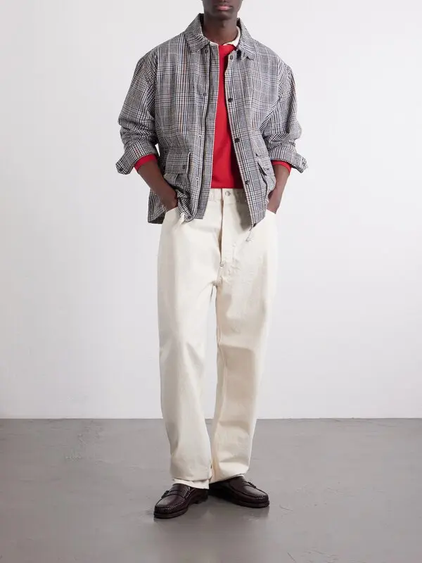ORSLOW Grand Dad’s Wide-leg Jeans