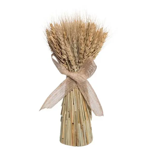 GALLERIE II Harvest Wheat Bundle Figurine - Yellow