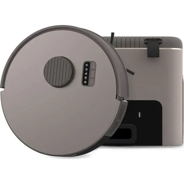 BOBSWEEP Bio Self-empty Robot Vacuum & Mop With Reusable Bags - Riverstone