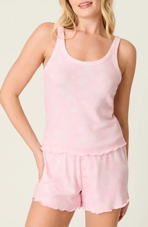 PJ Salvage Mix & Match Tank Pajamas - Baby Pink