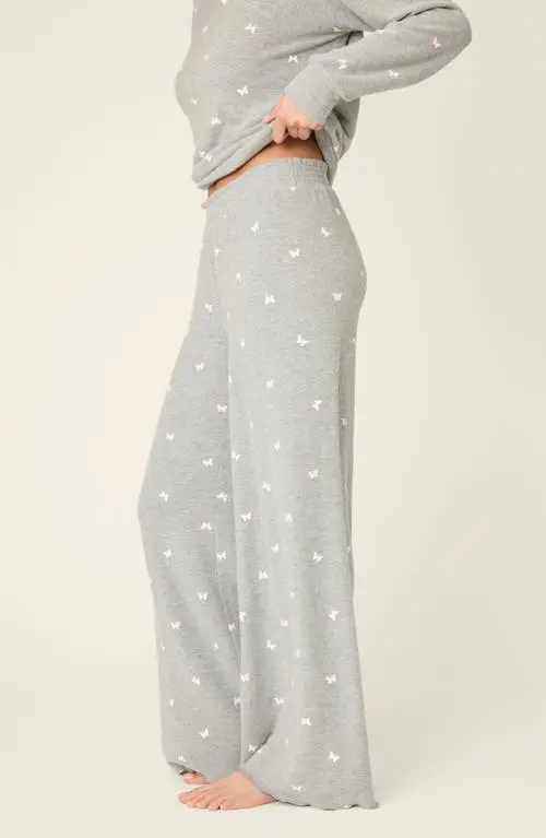 PJ Salvage Peachy Mix Match Butterfly Pajama Pants