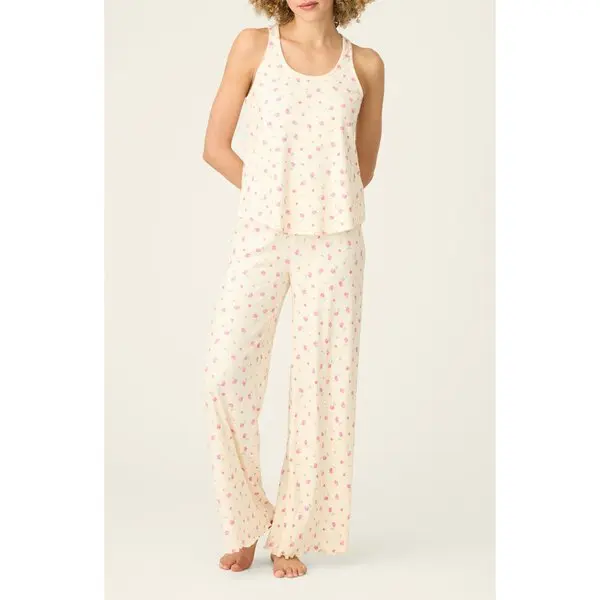 PJ Salvage For The Mamas Jersey Pajamas - Butter