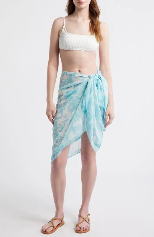 Treasure & Bond Vacay Ready Pareo - Blue
