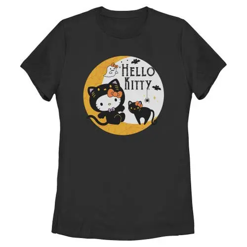 HELLO KITTY Halloween Graphic T-shirt