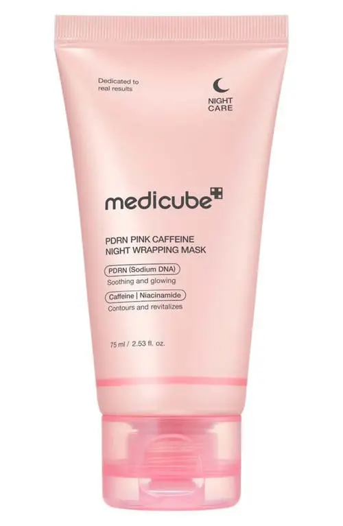 Name Medicube Pdrn Caffeine Night Wrapping Mask - Pink