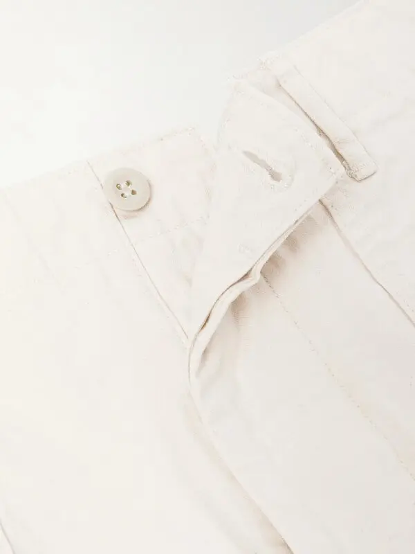 ORSLOW Summer Fatigue Straight-leg Cotton Shorts
