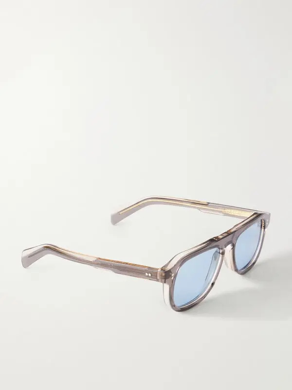 CUTLER AND GROSS Gr14 Aviator-style Sunglasses - Brown