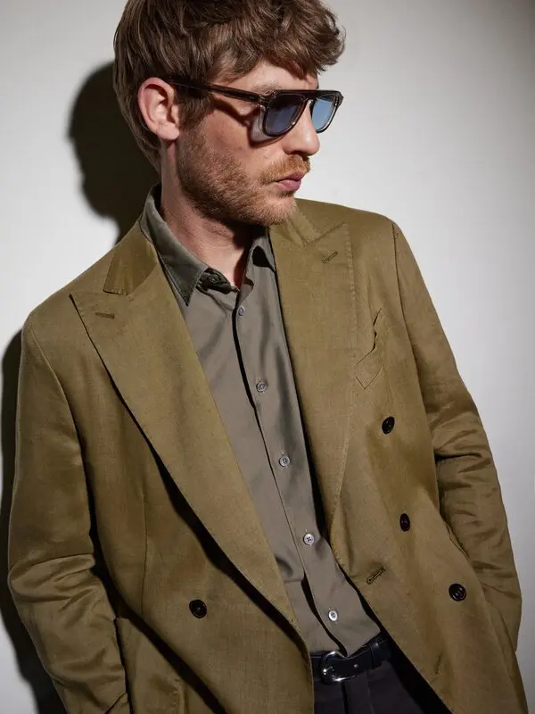 CUTLER AND GROSS Gr14 Aviator-style Sunglasses - Brown