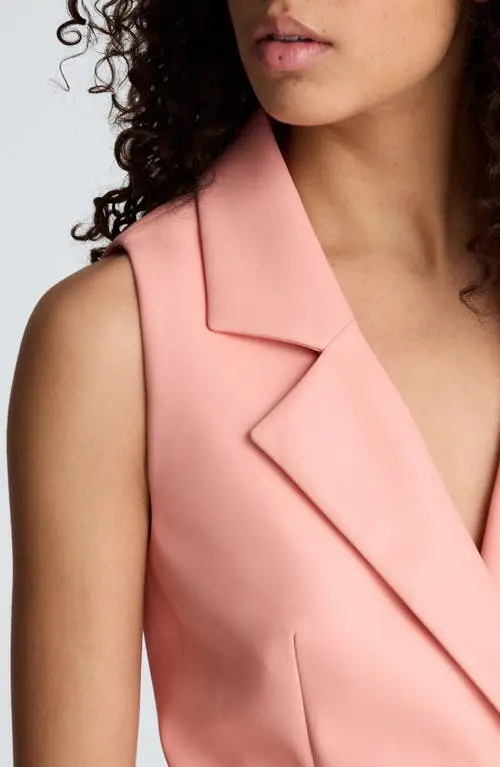 KENNETH COLE Faux Leather Vest