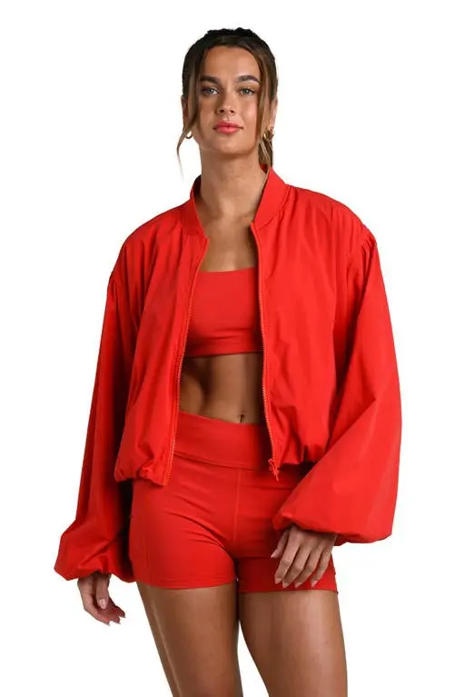 La Blanca Biker Shorts - Ruby