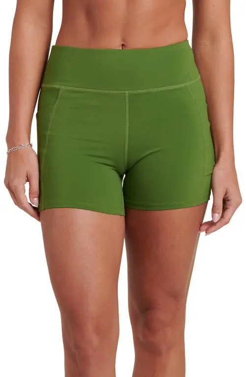 La Blanca Biker Shorts - Turf