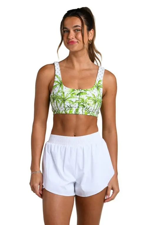La Blanca Club Palm Sports Bra - Lime