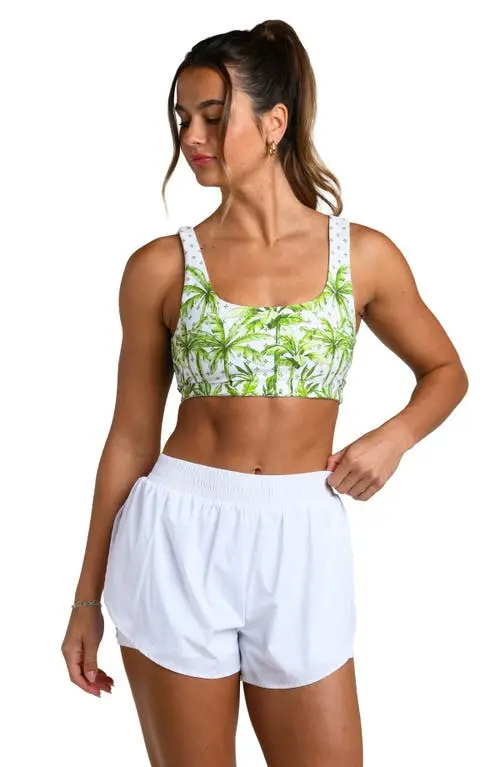 La Blanca Club Palm Sports Bra - Lime