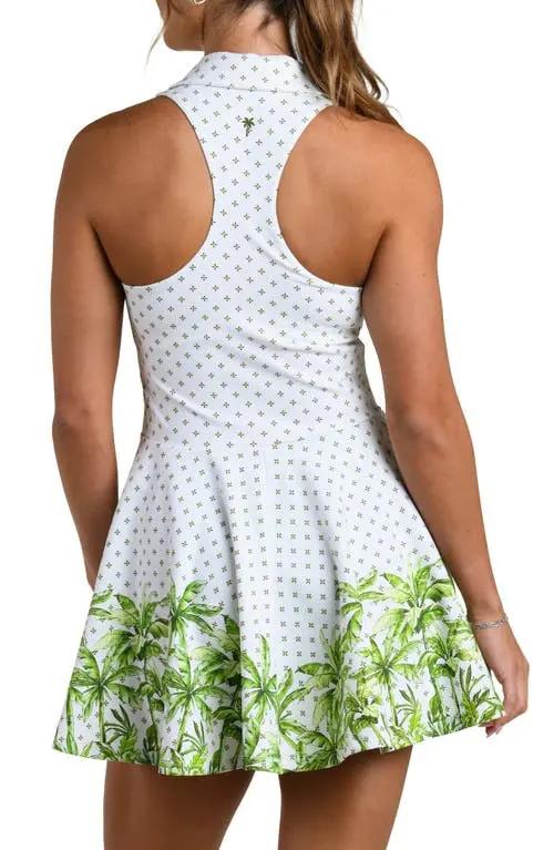 La Blanca Club Palm Tennis Dress - Lime