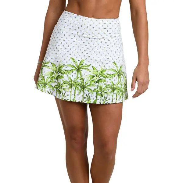 La Blanca Club Palm Active Skort - Lime