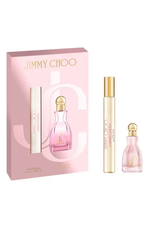 JIMMY CHOO I Want Choo With Love Mini 2-piece Set $50 Value - No Color