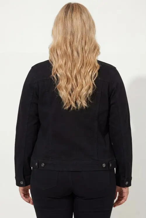 JOE BROWNS Essential Stretch Denim Jacket - Black