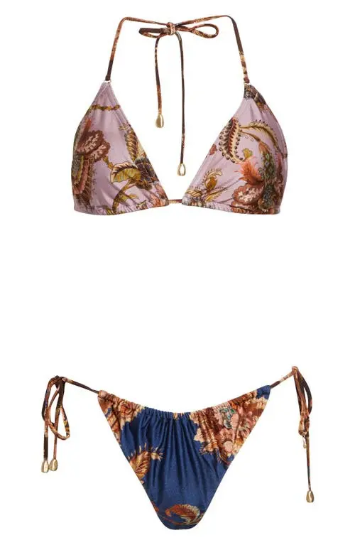 Zimmermann Aster Two-piece Swimsuit - Spliced