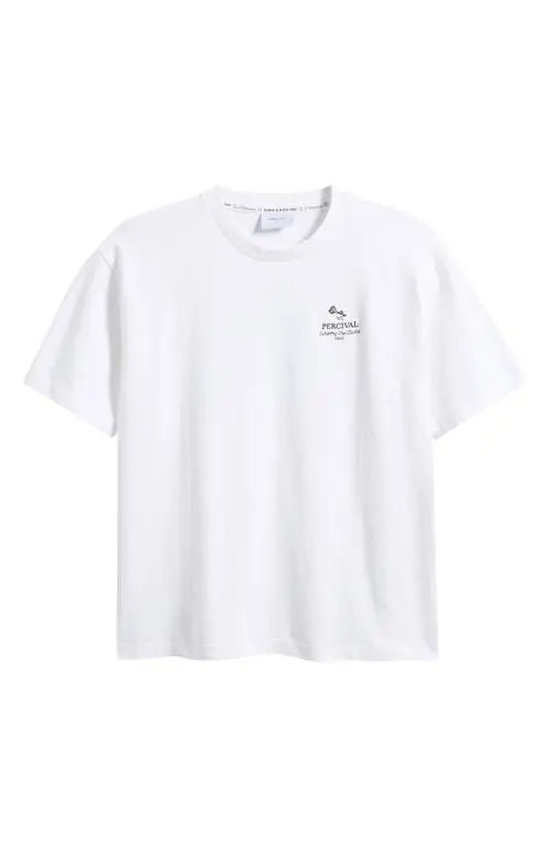 PERCIVAL Waters Graphic T-shirt - White
