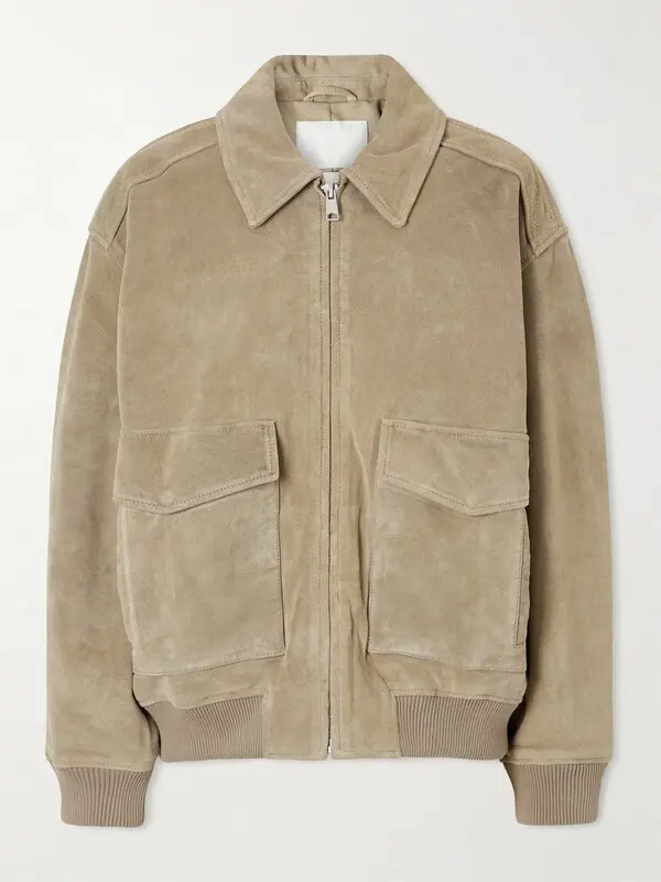 Citizens Of Humanity Vivienne Suede Jacket - Neutrals