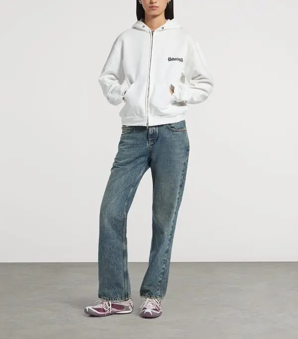 Balenciaga Radar Gradient Lines Sneakers - Purple