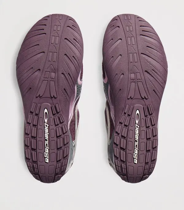 Balenciaga Radar Gradient Lines Sneakers - Purple