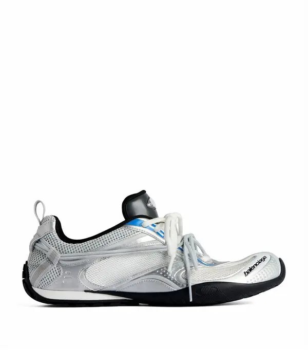 Balenciaga Radar Gradient Lines Sneakers - White