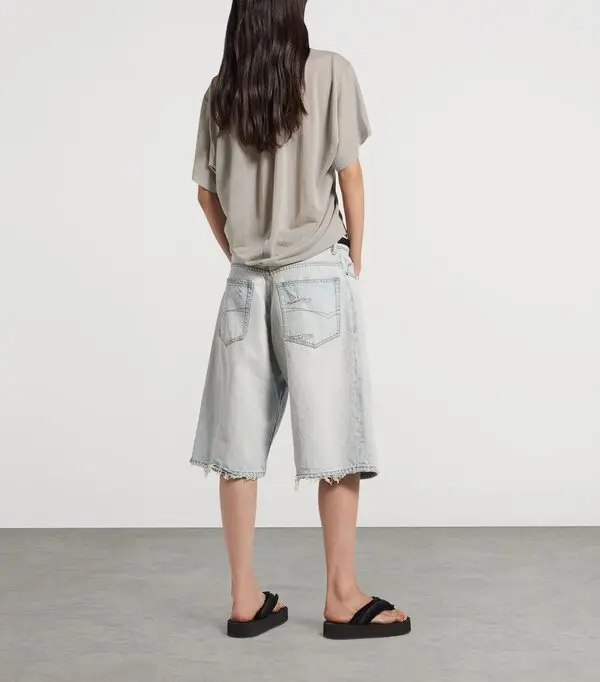 Balenciaga Cotton Transparent T-shirt - Grey