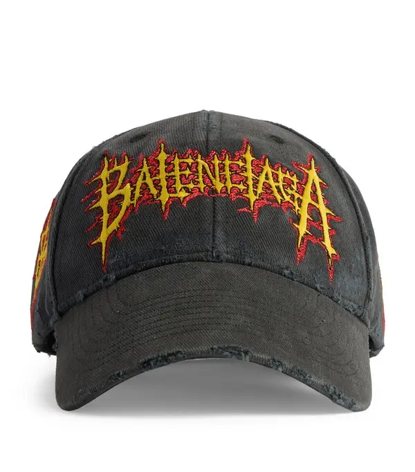 Balenciaga Wet Brush Cap - Black