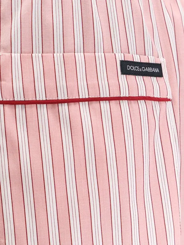 Dolce & Gabbana Cotton And Silk Pyjama Trousers
