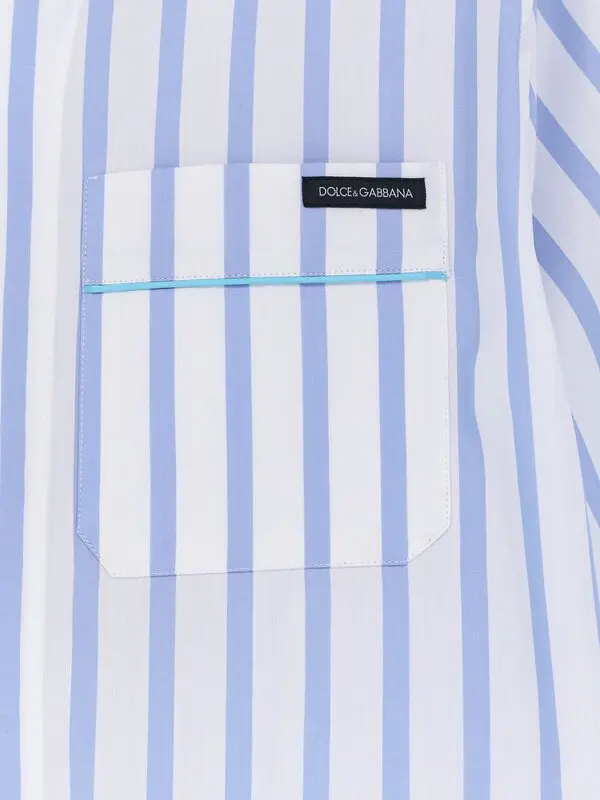 Dolce & Gabbana Cotton And Silk Shirt