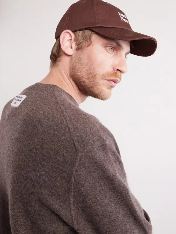 CORRIDOR Ny Ny Embroidered Baseball Cap - Brown