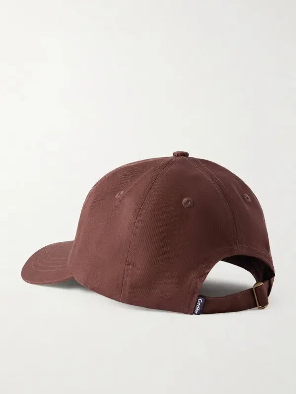 CORRIDOR Ny Ny Embroidered Baseball Cap - Brown